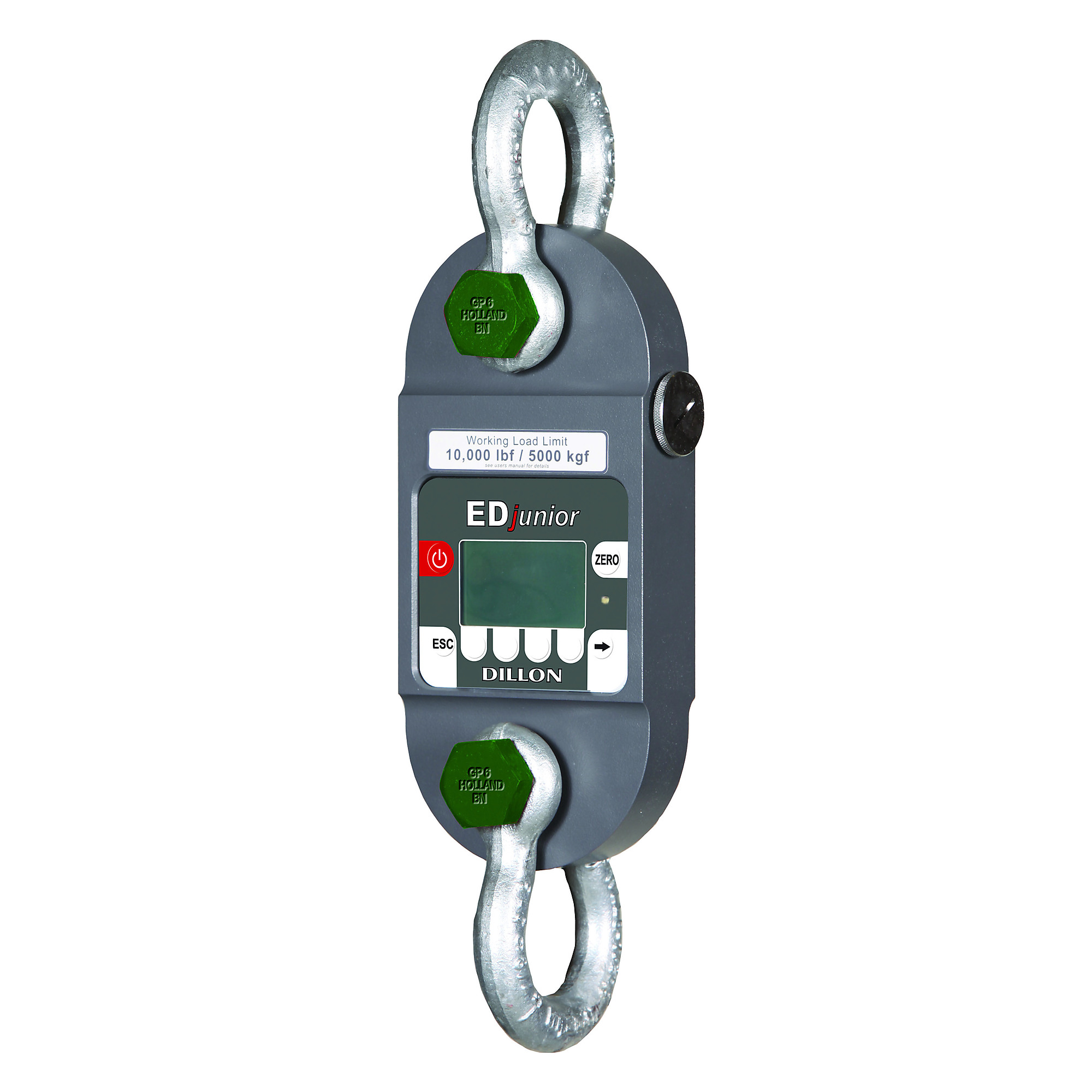 Dillon, 10000 lb tension and weight measuring instrument, Capacity 10000 lb, Model# ED-Jr ...